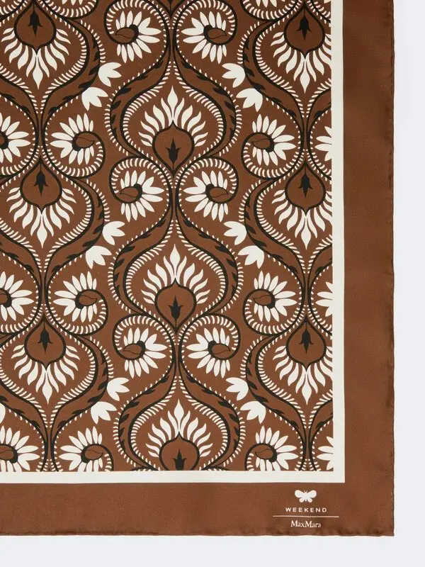 Max Mara Wkaonesto Patterned Scarf