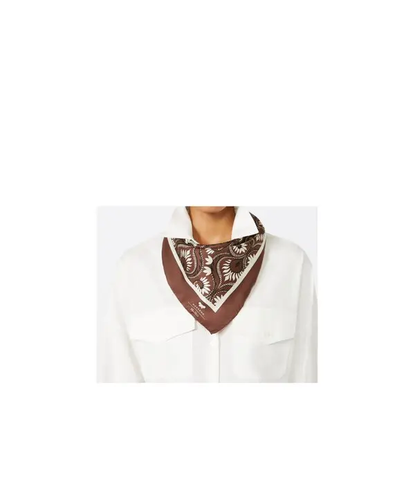 Max Mara Wkaonesto Patterned Scarf