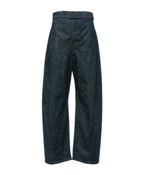 LEMAIRE High-rise Barrel-leg Jeans
