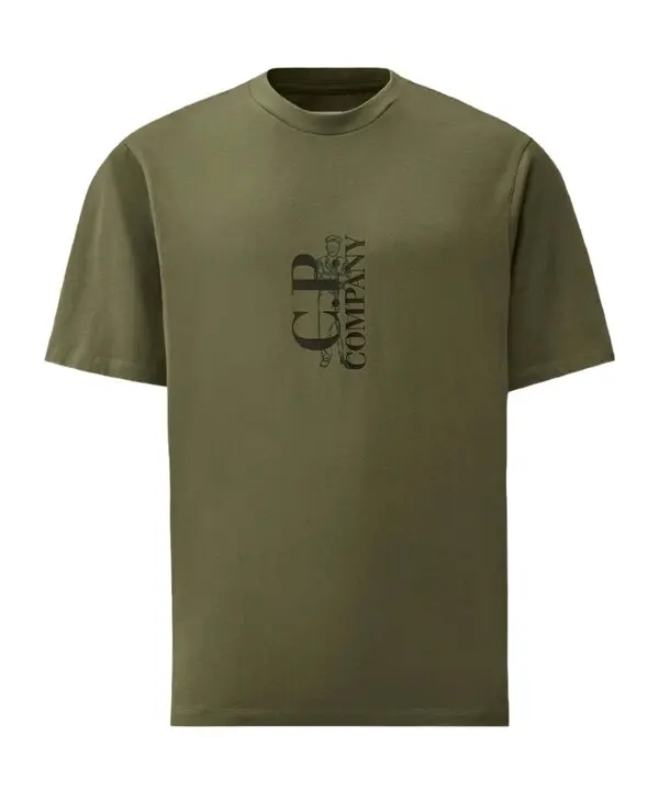 C.P. COMPANY Short-sleeved T-shirt - Green