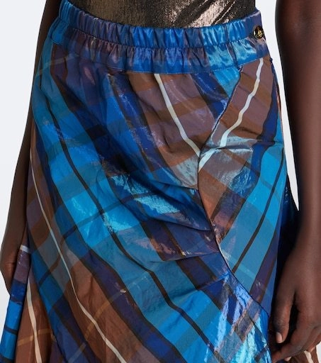 VIVIENNE WESTWOOD Plaid Maxi Skirt