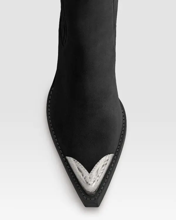 Paris Texas Dallas Embellished Toe Ankle Boot 60