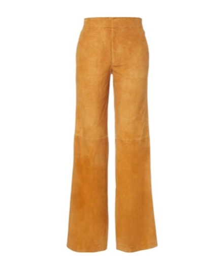 Ulla Johnson Freja Suede Flared Pants
