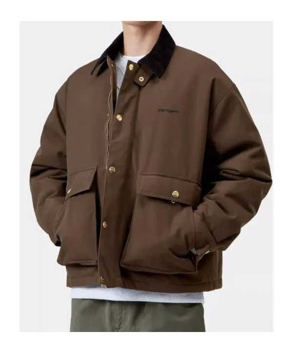 Carhartt Work In Progress Quentin Jacket - Tobacco/black