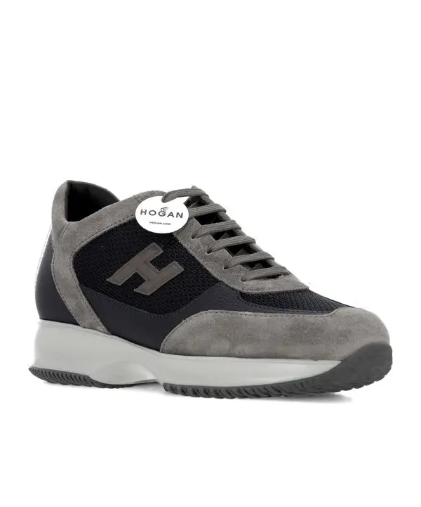 Hogan Round-toe Lace-up Sneakers
