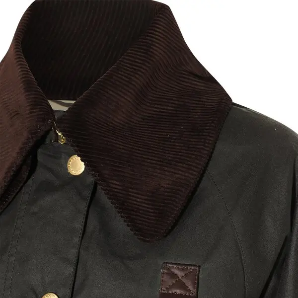 Barbour Logo-embroidered Oversized Jacket