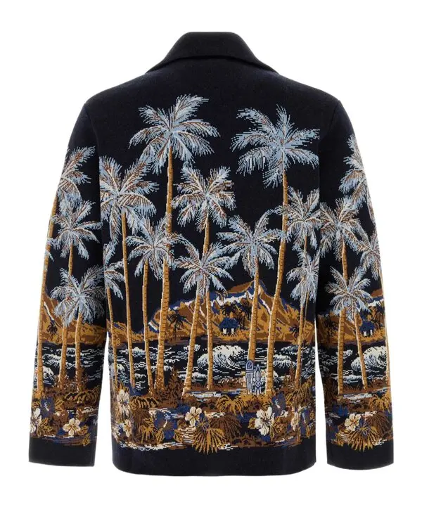 Alanui Diamond Head Embroidered Cardigan