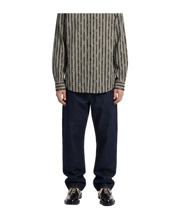 Dries Van Noten Belt-loop Jeans