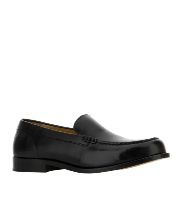 A.p.c. Logo Embossed Loafers