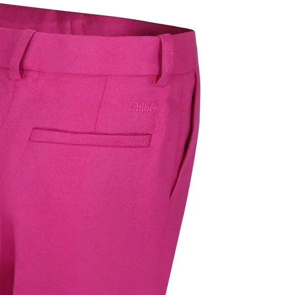 Chloé Belt Ring Casual Pants