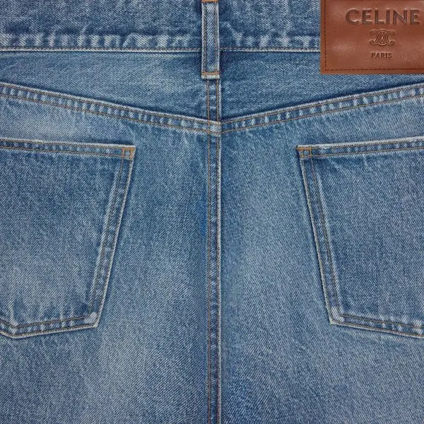 Celine Shorts 003 In Cotton Denim