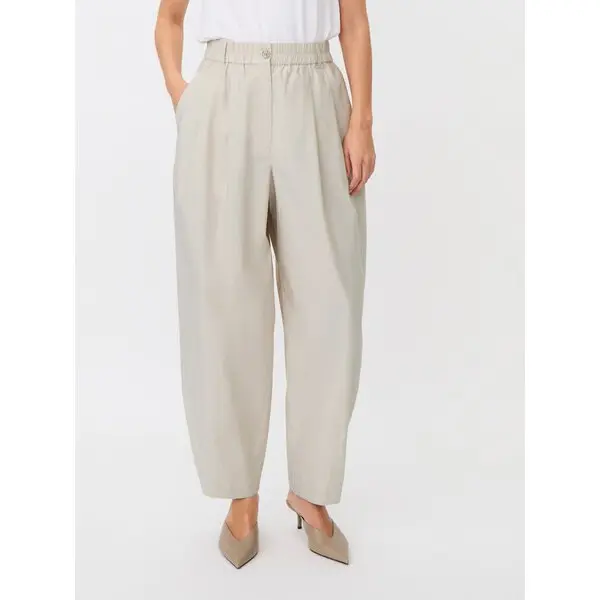 MASAI COPENHAGEN Mapersephona Straight Fit Draped Trouser - Wind Chime