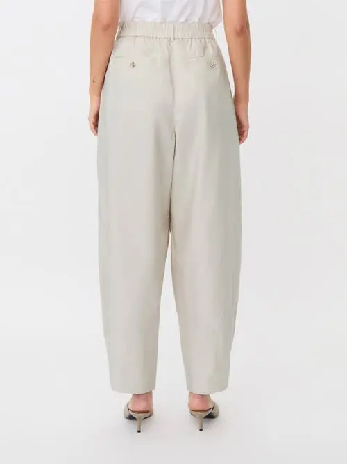 MASAI COPENHAGEN Mapersephona Straight Fit Draped Trouser