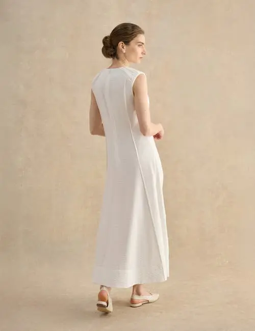 HOBBS LONDON Elida Button-front Midi Dress