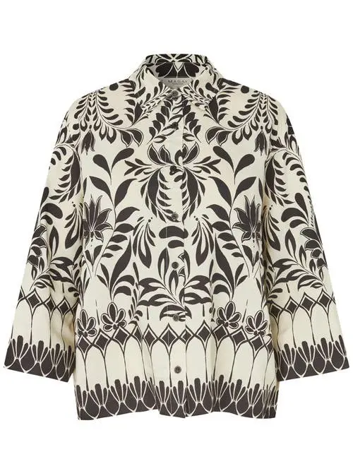 MASAI COPENHAGEN Maisolde Garden Collared Relaxed Shirt