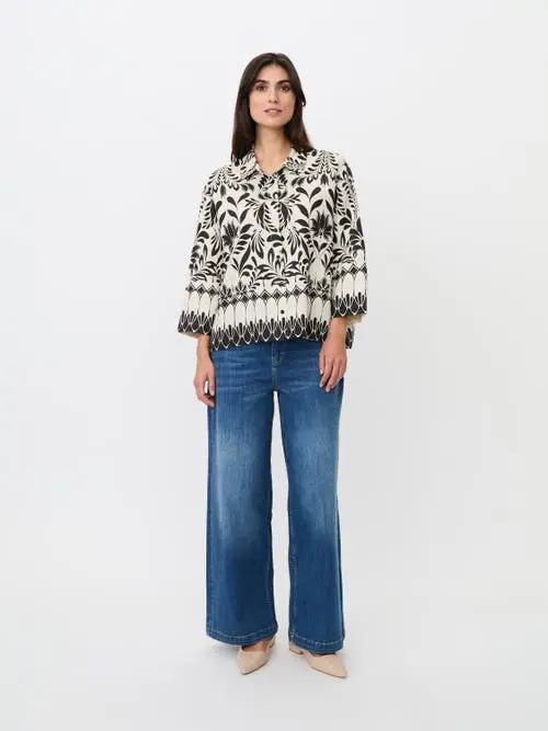 MASAI COPENHAGEN Maisolde Garden Collared Relaxed Shirt