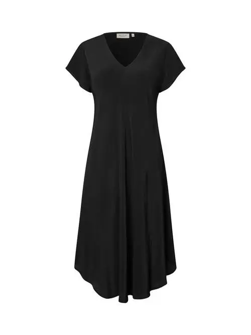 MASAI COPENHAGEN V-neck Draped Midi Dress