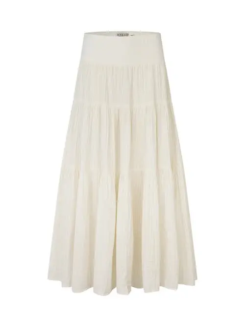 MASAI COPENHAGEN Tiered Midi Skirt