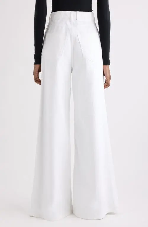 Alaïa Denim Palazzo Pants