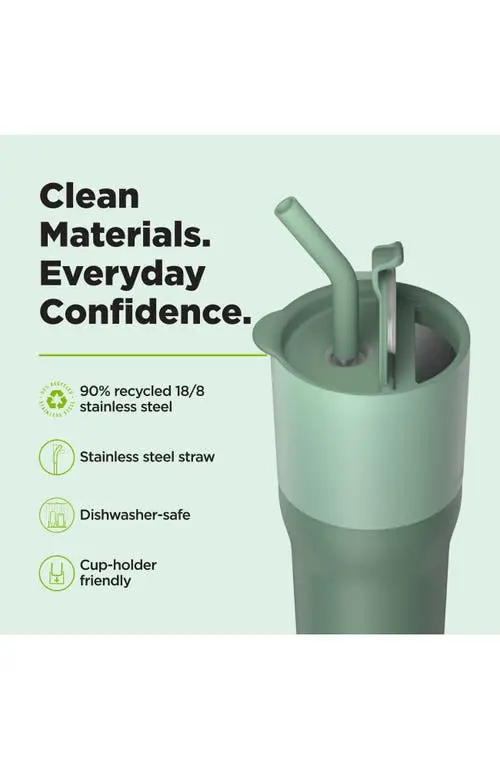 KLEAN KANTEEN 36oz Rise Insulated Tumbler With Straw Lid
