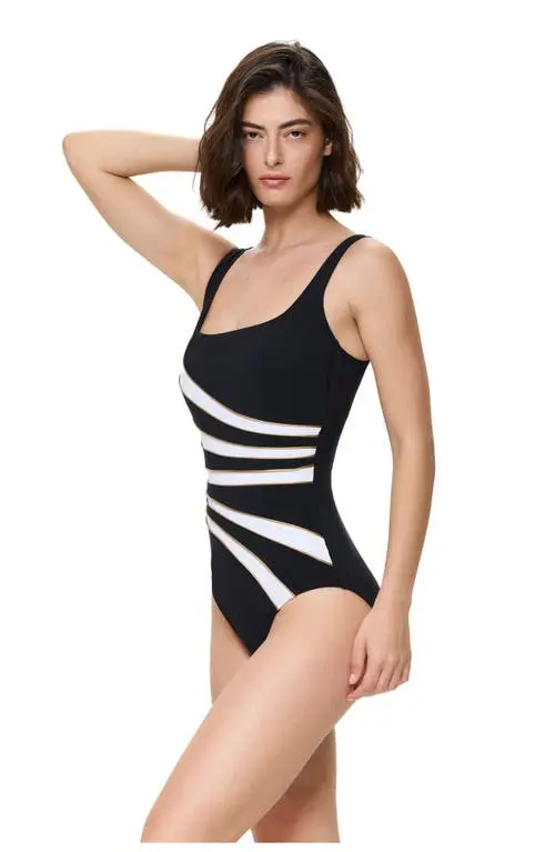 GOTTEX Luxe Allure Square Neck One Piece