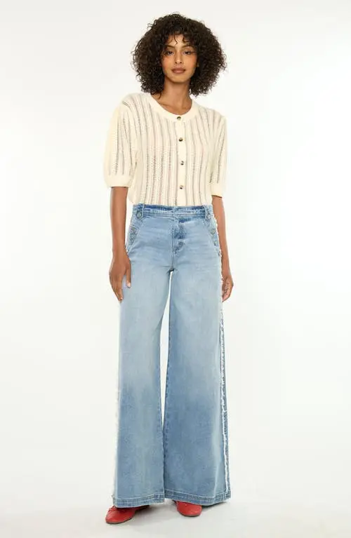 KANCAN Kennedy High Rise Super Wide Leg Jeans