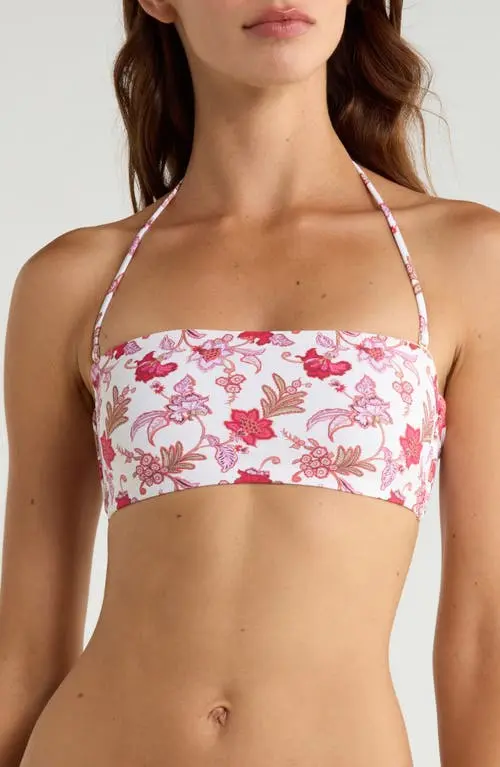 Seafolly Printed Bandeau Swim Top