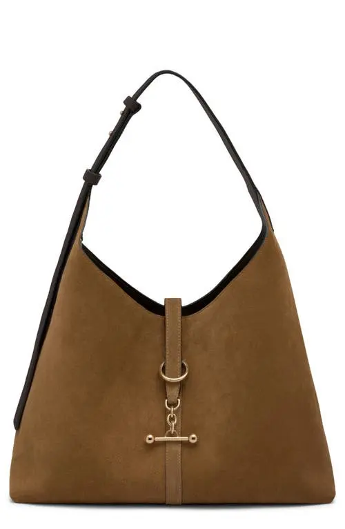 Strathberry Maxi Kite Hobo Bag - Toffee/espresso