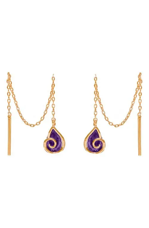 GIRLS CREW Disney Ursula Threader Earrings