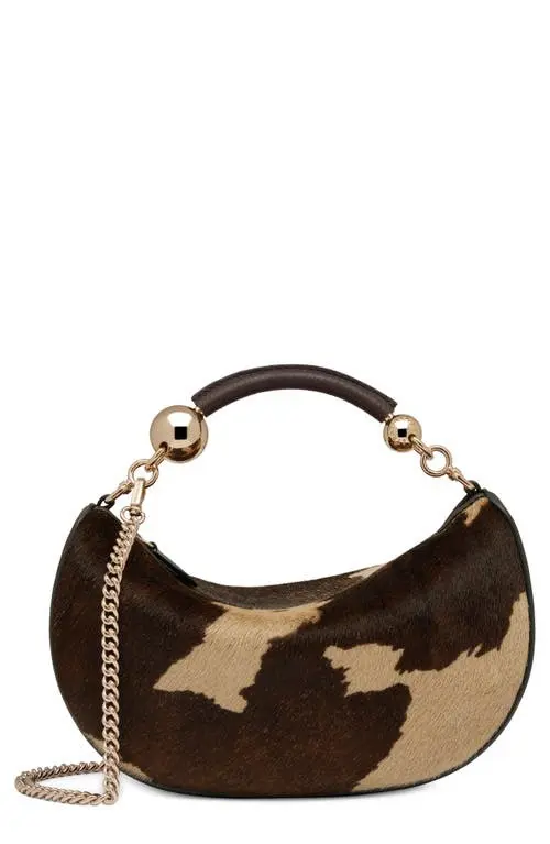 Strathberry Mini Crescent Moon Shoulder Bag - Printed Spot