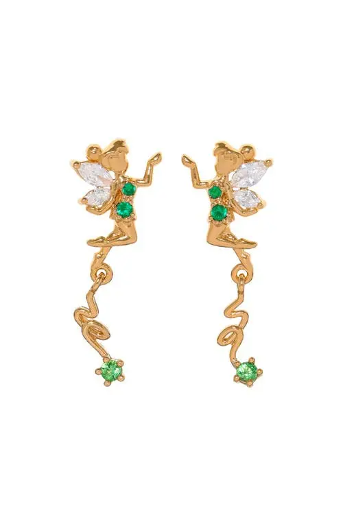 GIRLS CREW Disney® Tinker Bell Stud Earrings - Gold