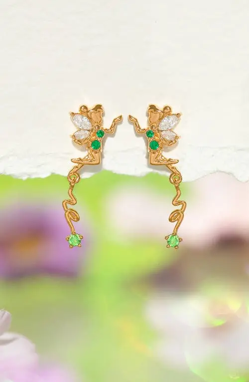 GIRLS CREW Disney® Tinker Bell Stud Earrings