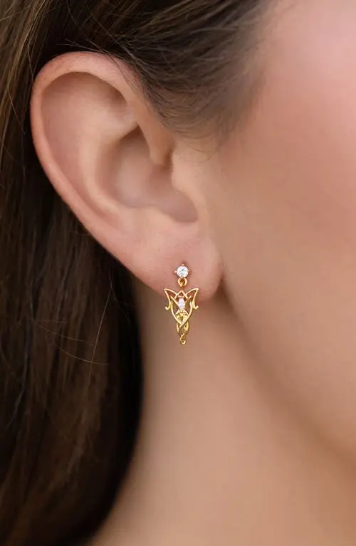 GIRLS CREW Elven Dangle Earrings - Gold