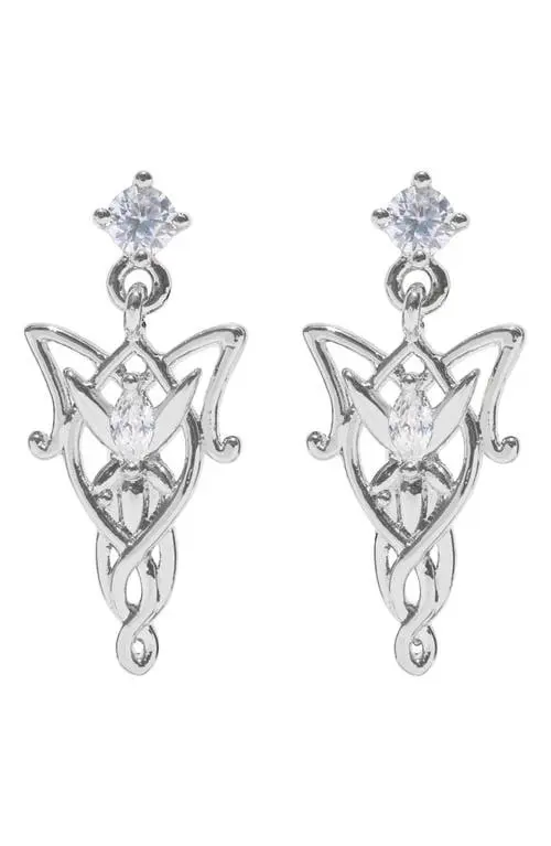 GIRLS CREW Elven Dangle Earrings - Silver