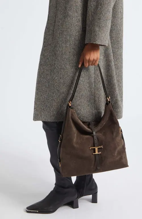 TOD'S T-timeless Shoulder Bag - Palissandro