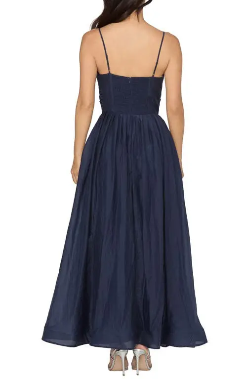 CIEBON Sloane Bead Accent Maxi Dress