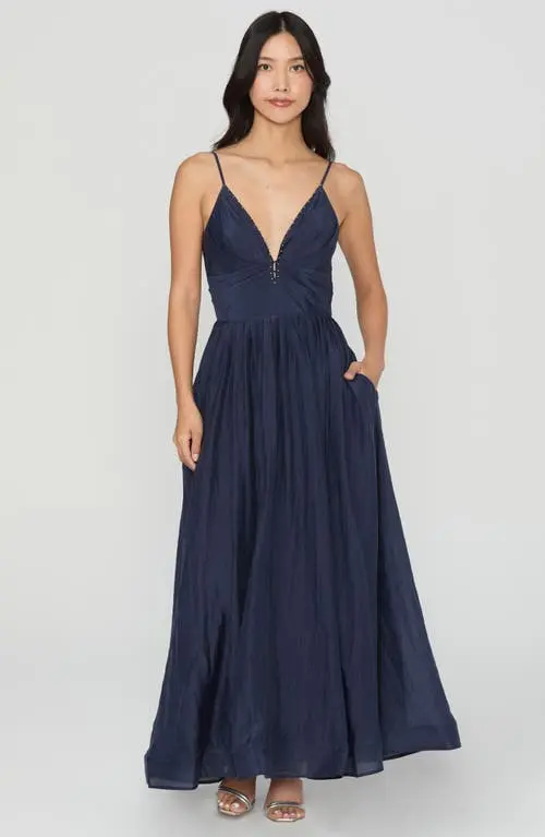 CIEBON Sloane Bead Accent Maxi Dress