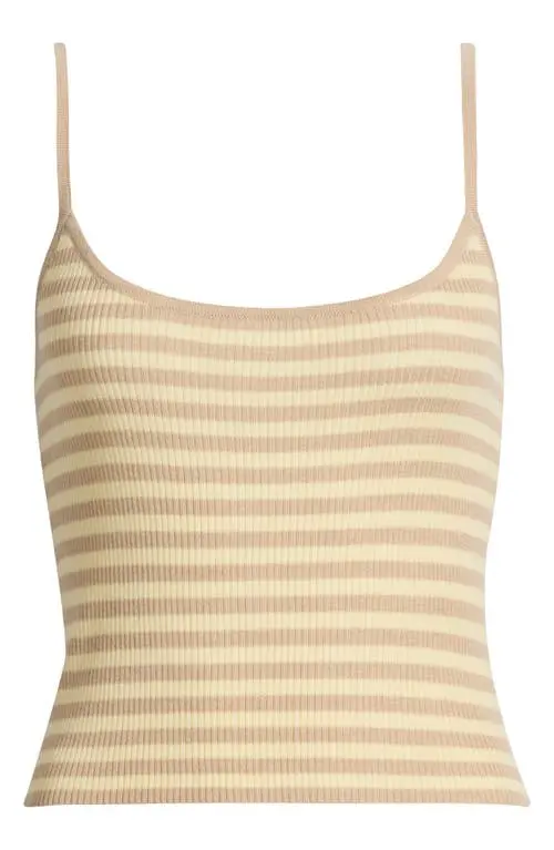 PACSUN Angelica Stripe Camisole - Yellow Multi