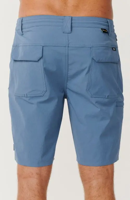 Rip Curl Global Entry Boardwalk Water Repellent Shorts - Bluefin