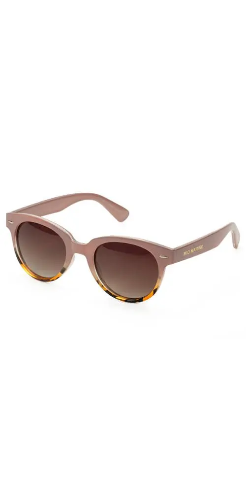 MIO MARINO Polarized Vintage Square Sunglasses - Mount Caramel