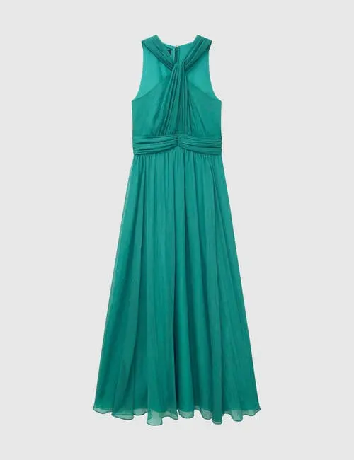 HOBBS LONDON Winona Maxi Dress With Tie Neck
