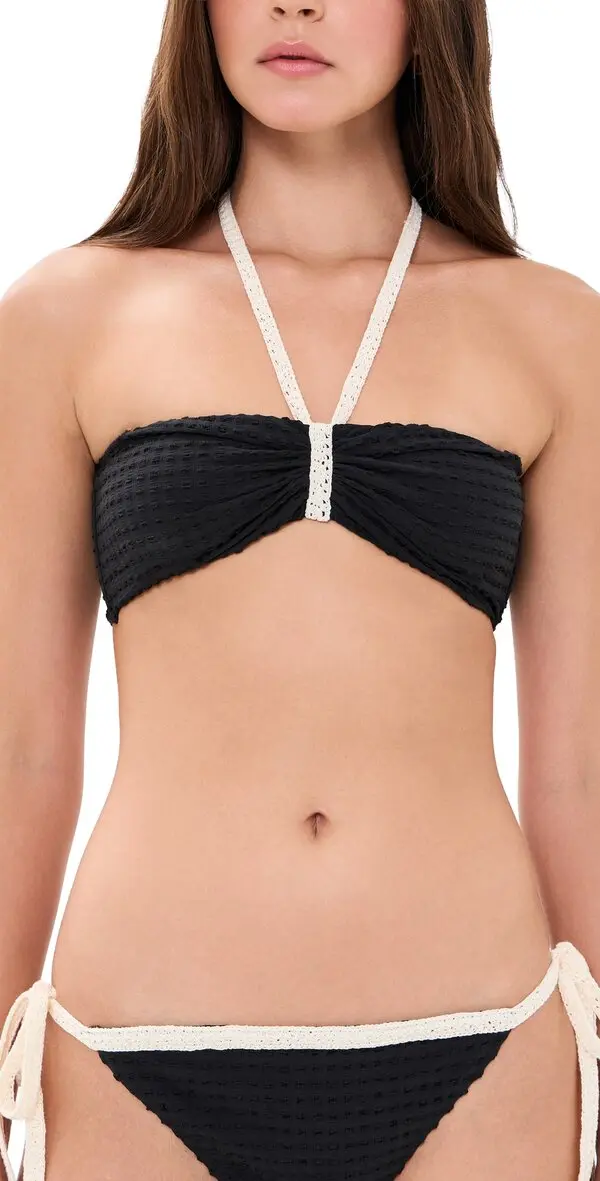 Sea Lenora Colorblock Bikini Top