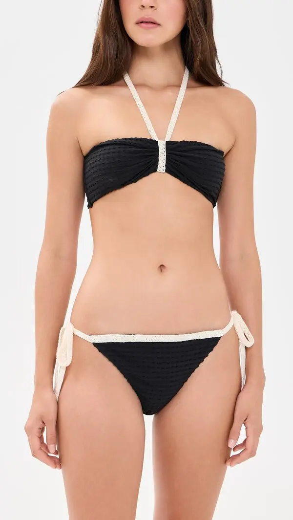 Sea Lenora Colorblock Bikini Top