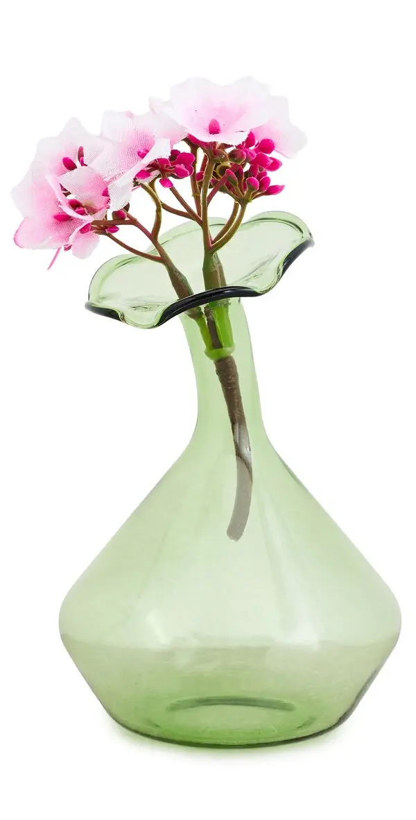 TIZO DESIGN Glass Angled Neck Mini Vase