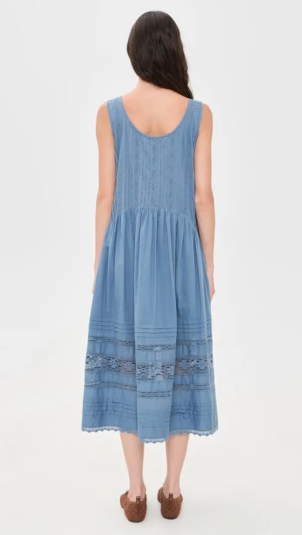 Sea Pippa Solid Tank Midi Dress