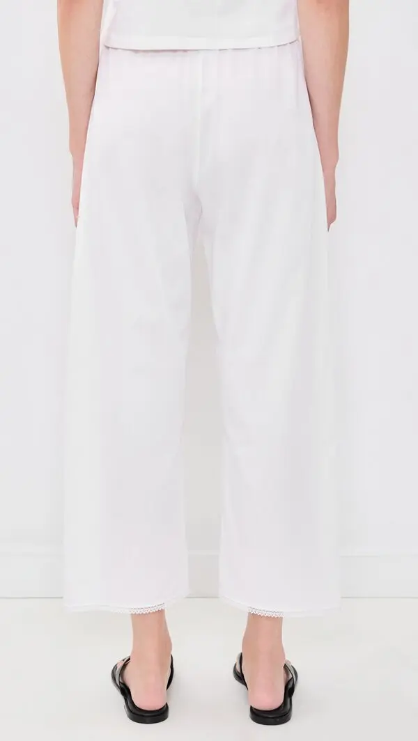 LESET Yoko Lace Crop Pants