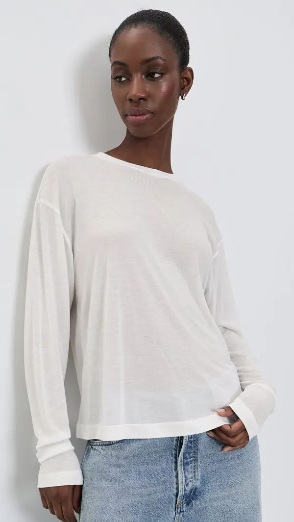 AGOLDE Sasha Long Sleeve Tee