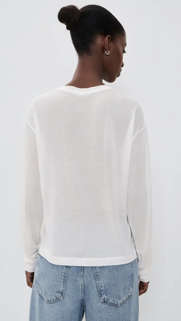 AGOLDE Sasha Long Sleeve Tee