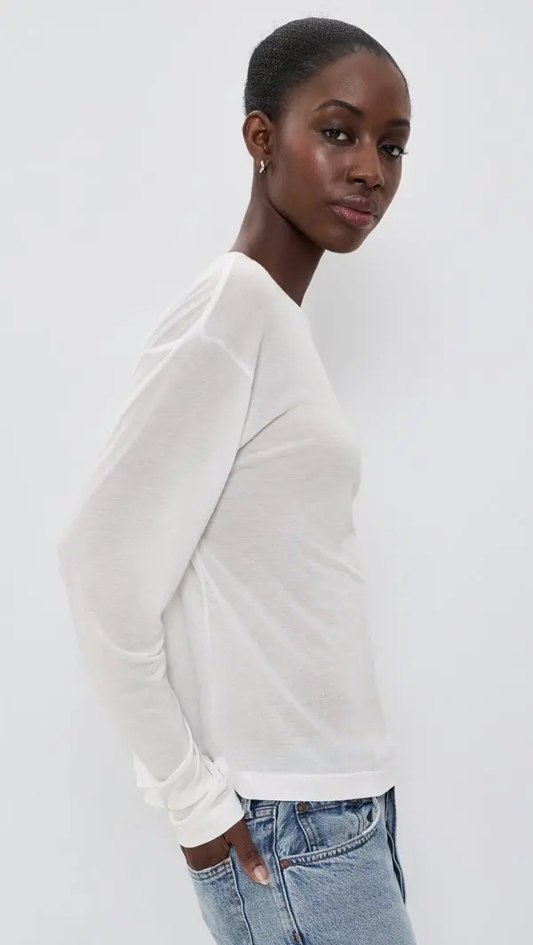 AGOLDE Sasha Long Sleeve Tee