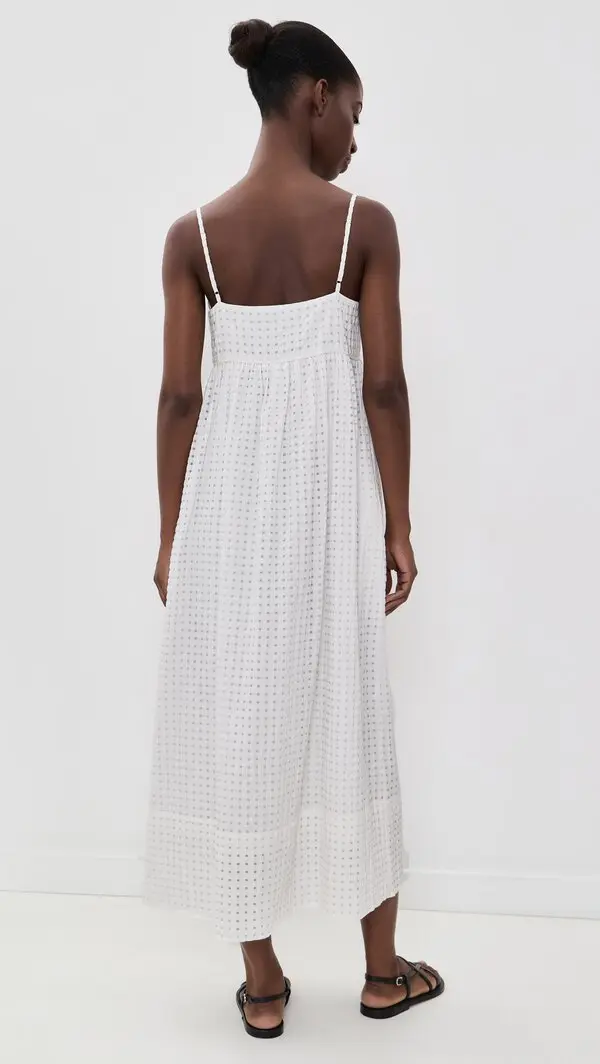 Jenni Kayne Cove Check Midi Dress